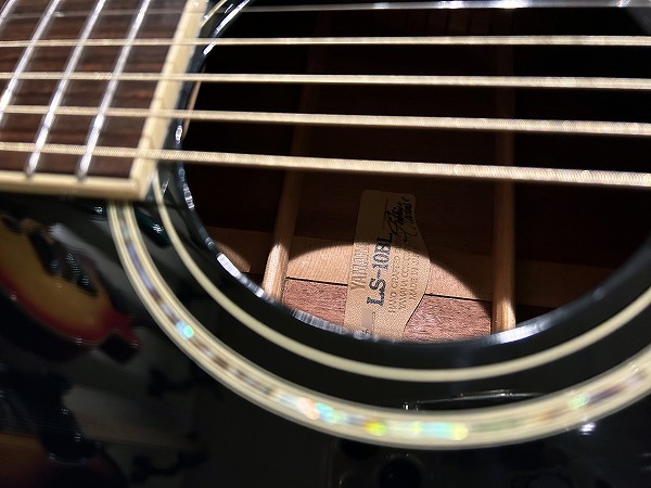 YAMAHA LS-10BL オール単板仕様 ピエゾ搭載 レアカラー ブラック - Teenarama! Used Guitar - 中古 ...